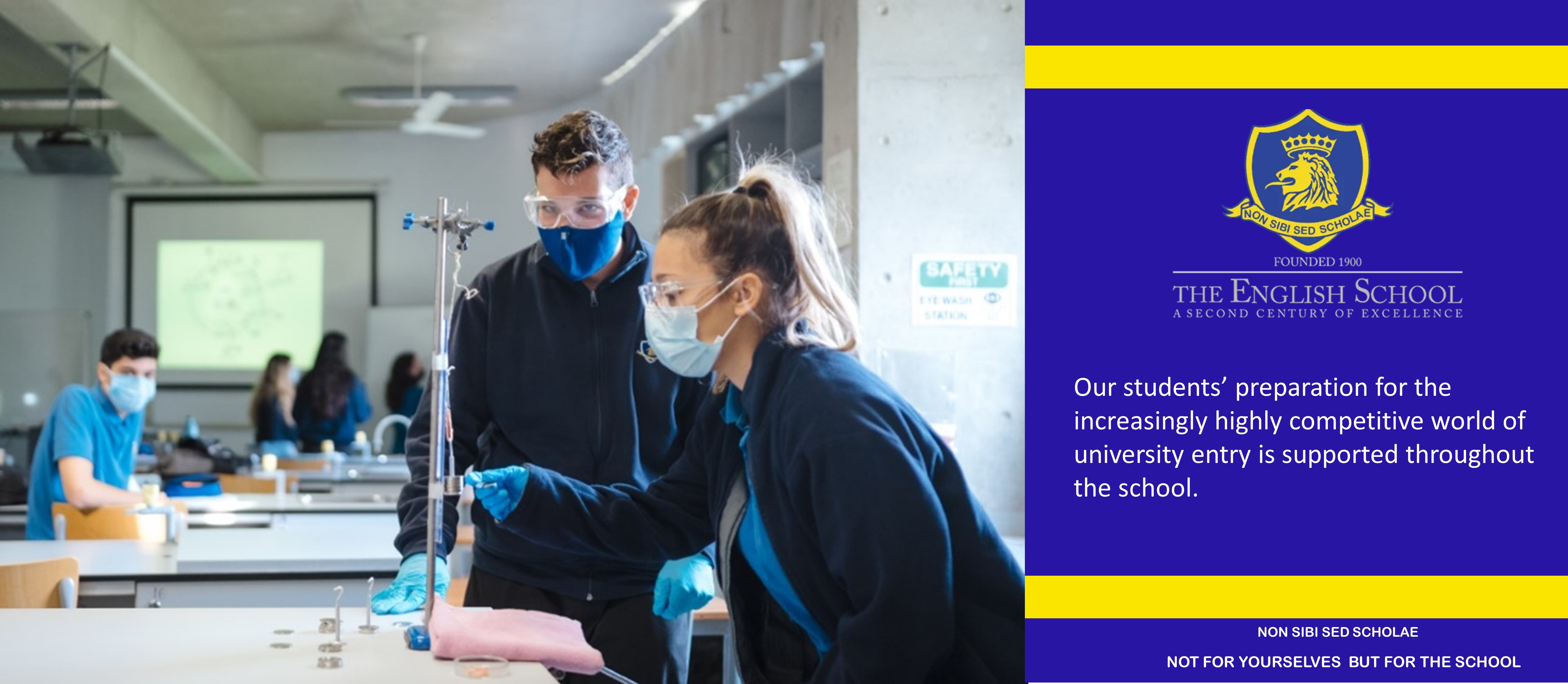 The English School Homepage - A Second Century of Excellence