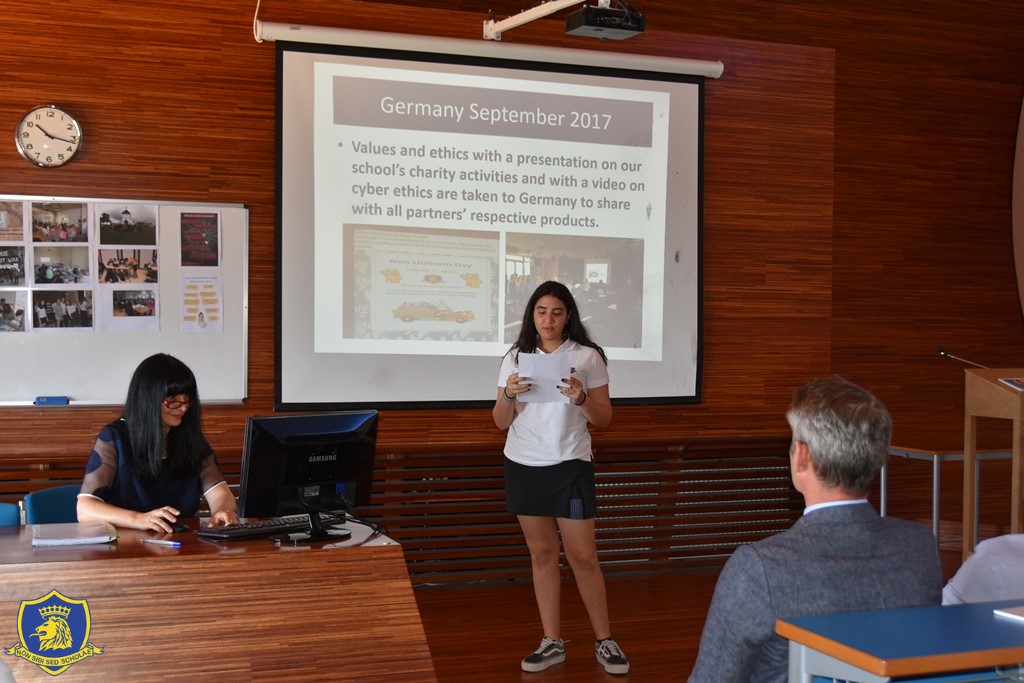 The English School: Erasmus + End-of-Project Ceremony