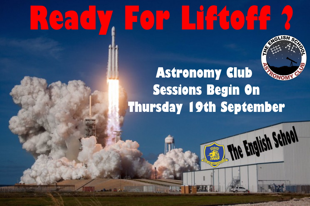 The English School: Astronomy Club