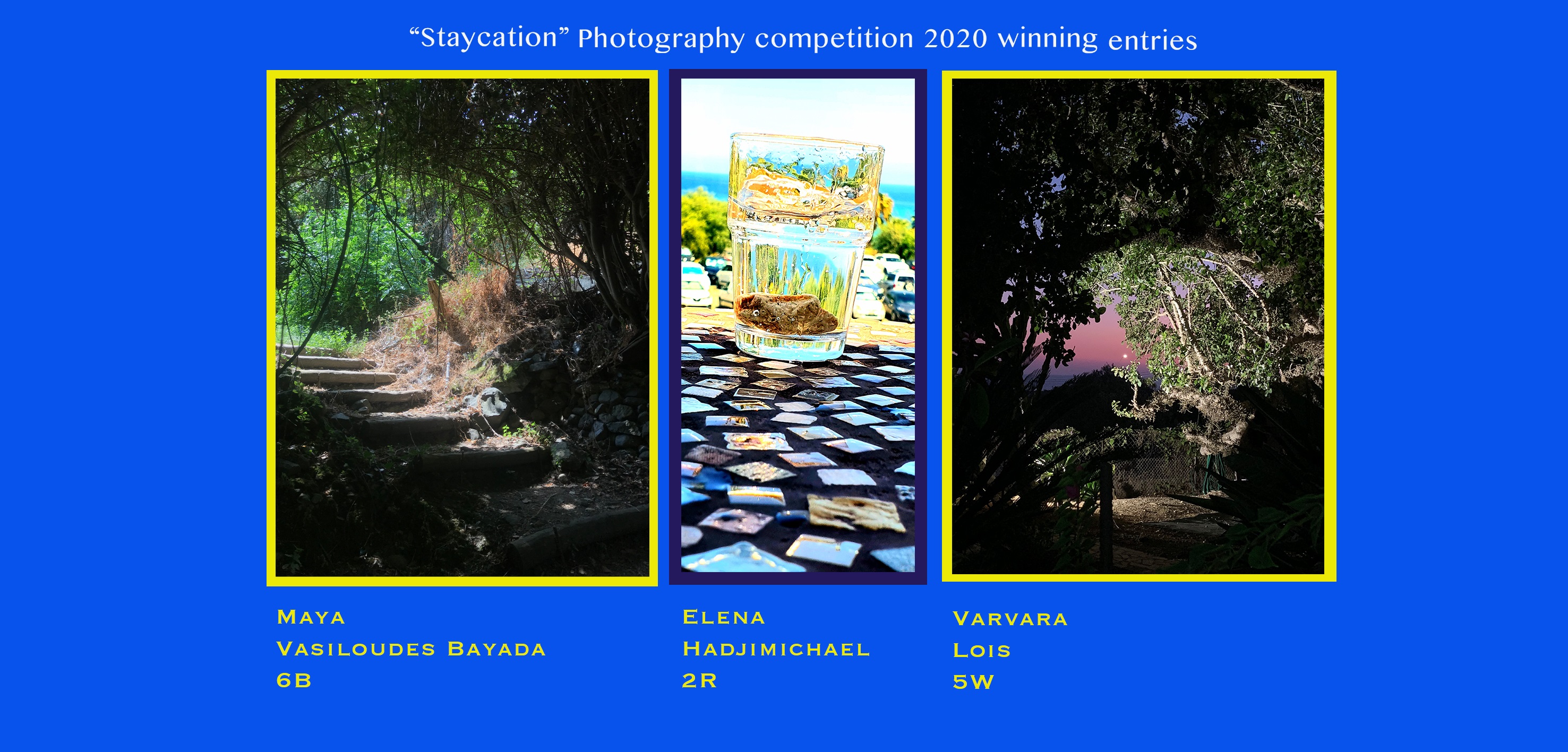 The English School: Staycation - Winners