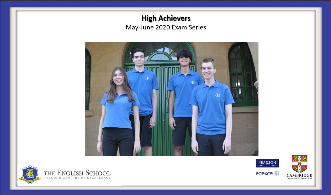 The English School: IGCSE High Achievers