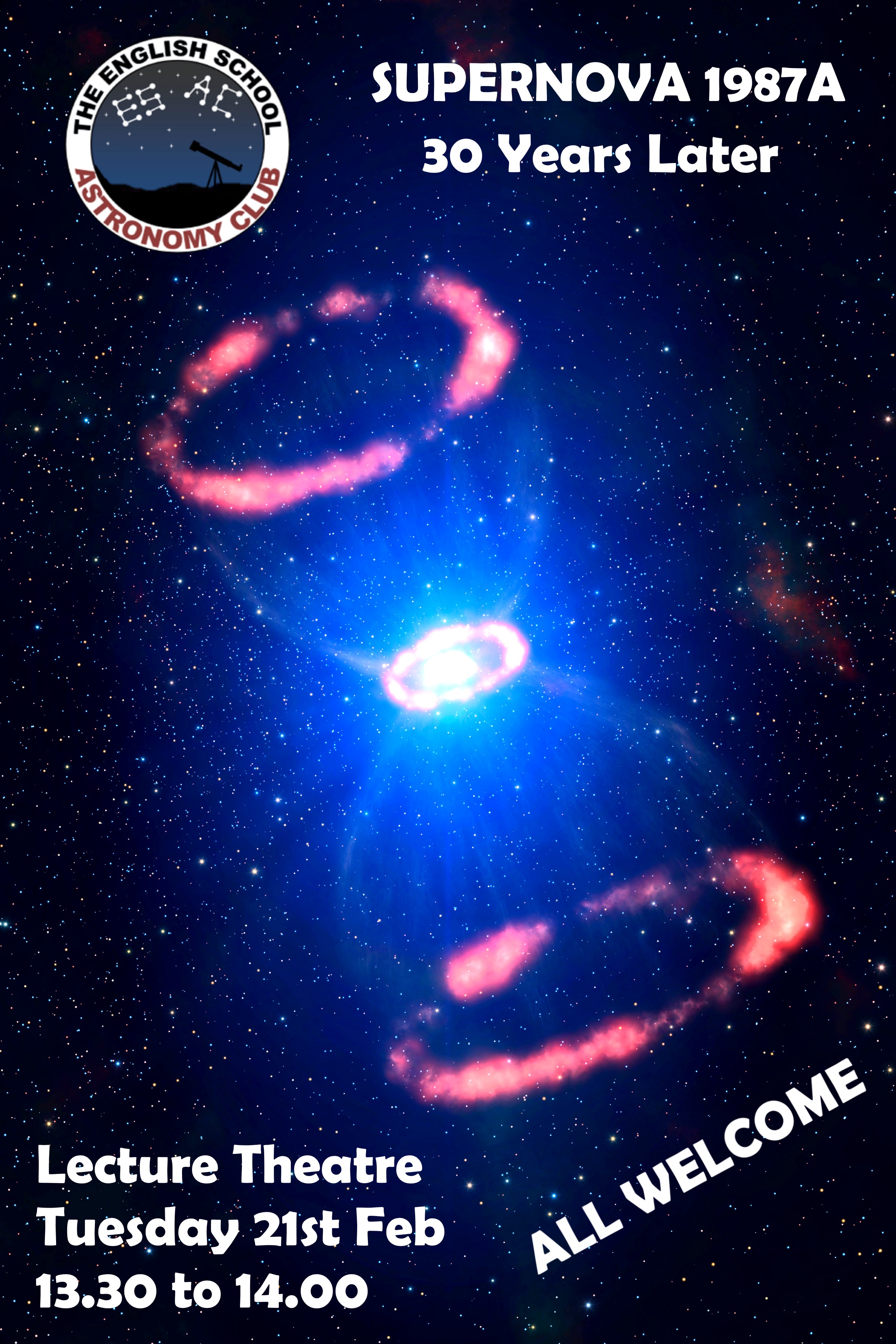 The English School: Supernova 1987A - 30 Years Later