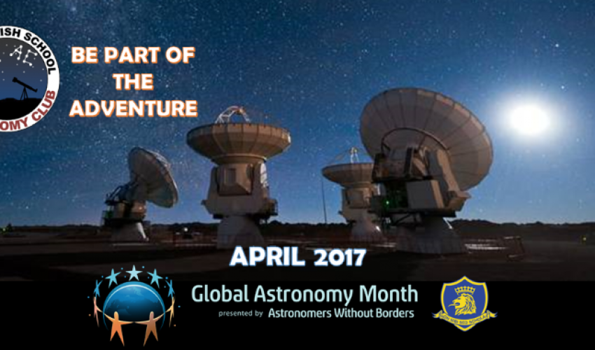 The English School: April is Global Astronomy Month